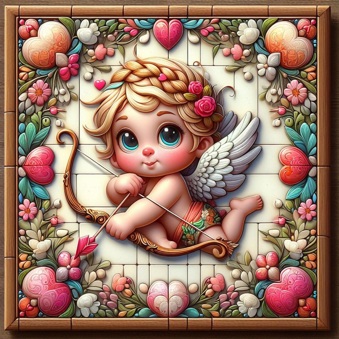 Cupids, Unicorns and Mermaids Puzzles for Kids - Etsy