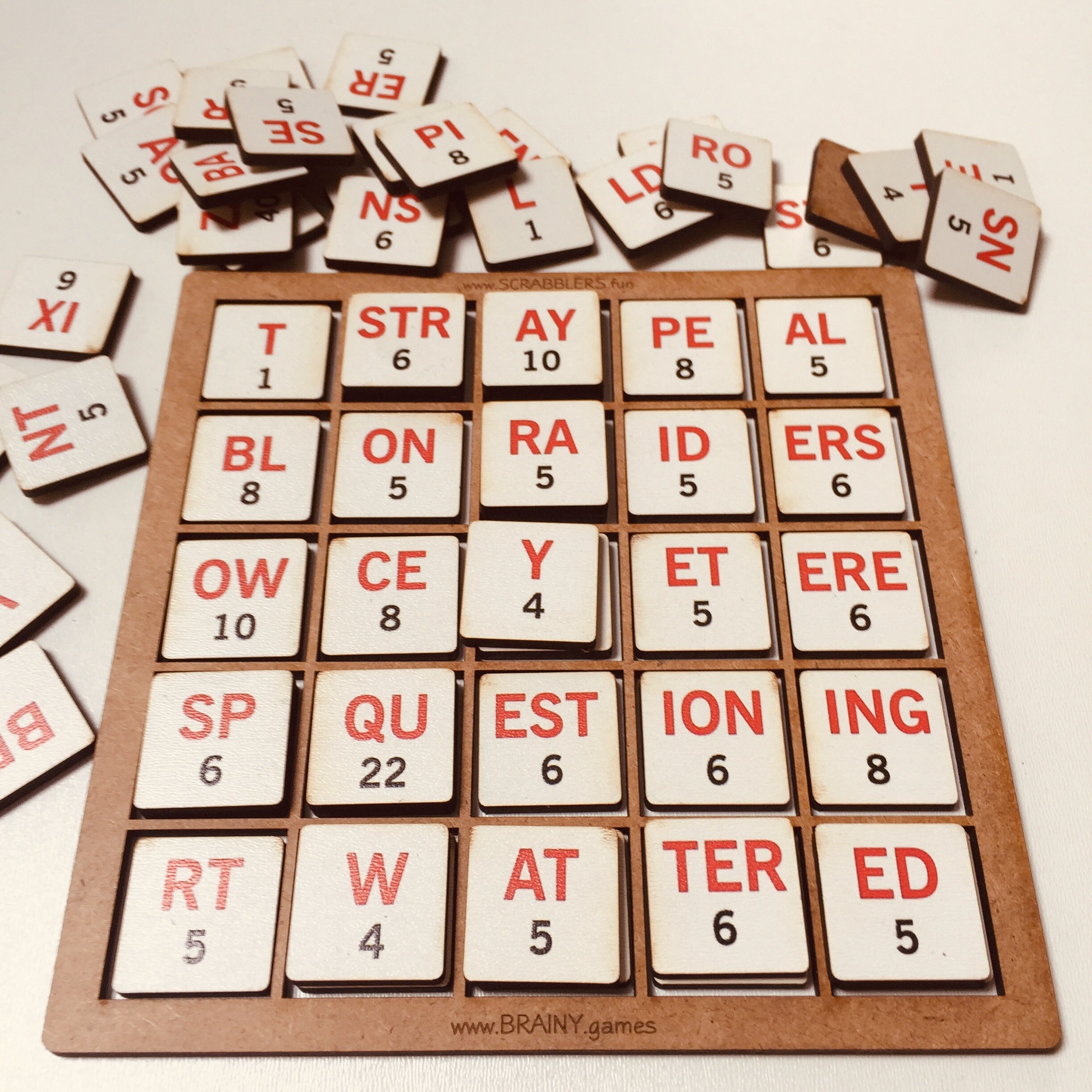 Stackers Word Game | Etsy