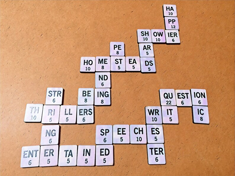 Scrabble® Boosters Scrabblers Digrams Scrabble® Add-on | Etsy