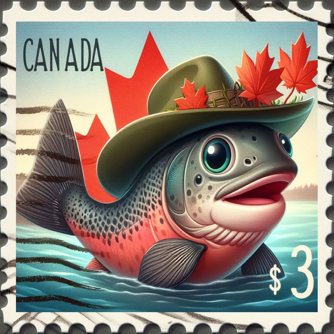 Postcards From Canada Game and Magnetic Stickers - Etsy