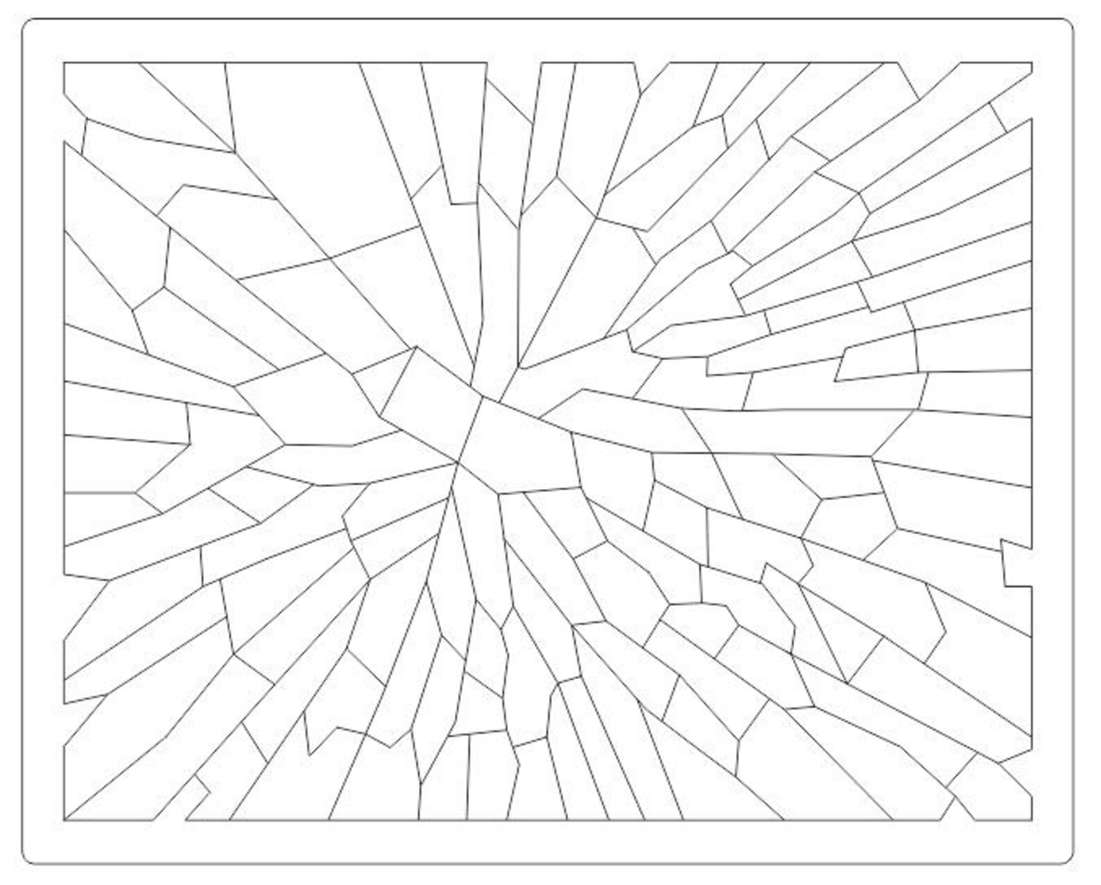 Shattered Shards of "glass" Puzzle - Etsy