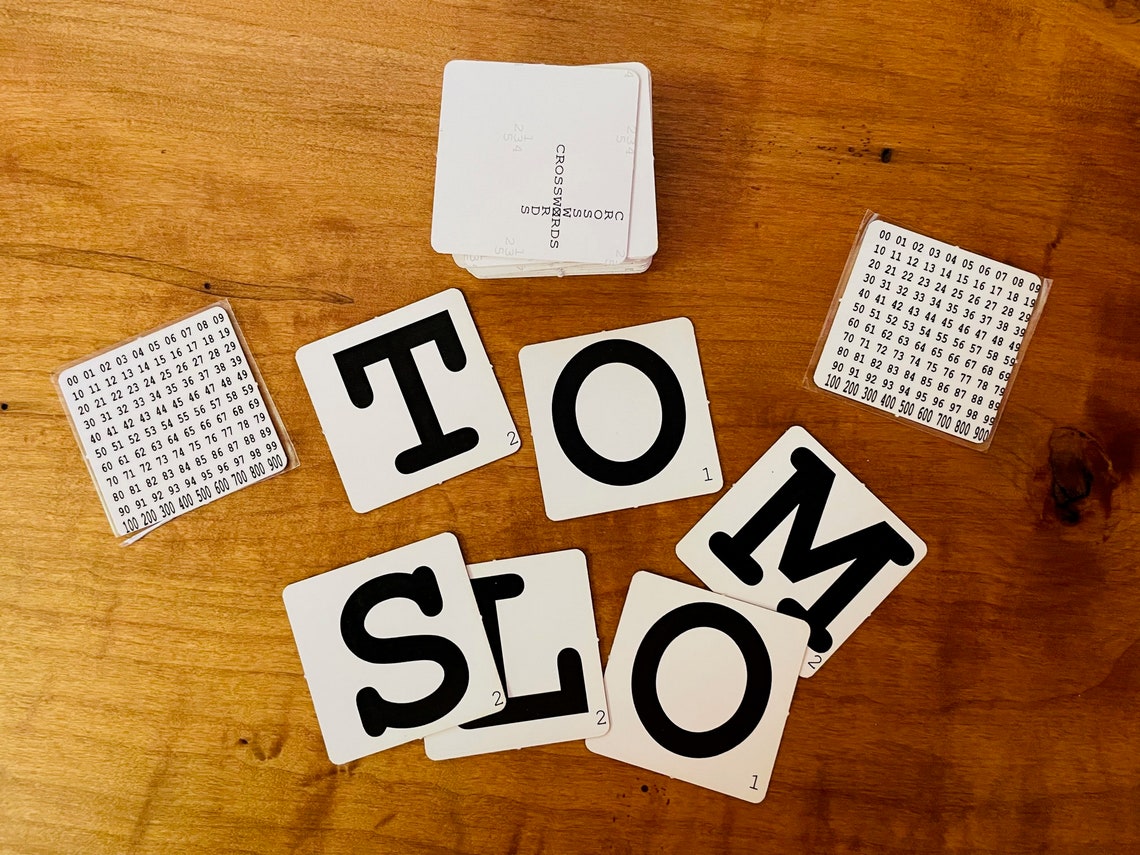 Connect Five Card Game Word Game - Etsy