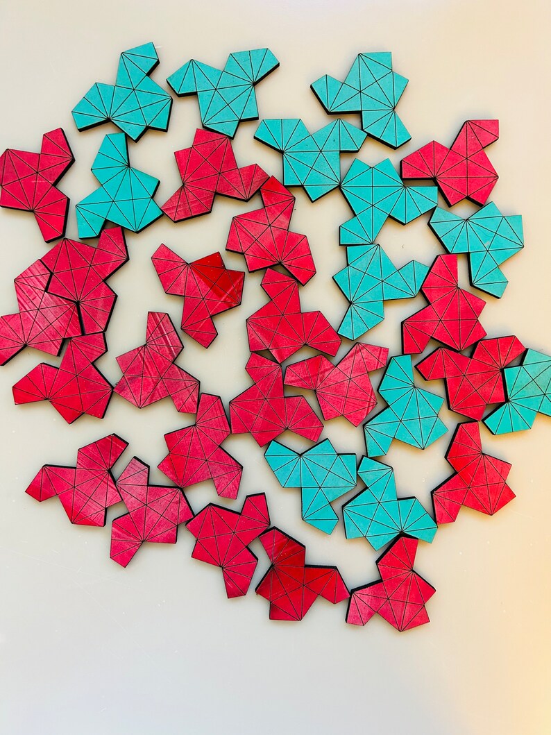 Lasercutting Files for Aperiodic Einstein Hat Polykite Tiles - Etsy