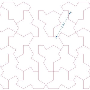 Aperiodic Lasercut Wooden Einstein Hat Polykite Monotiles in Your ...