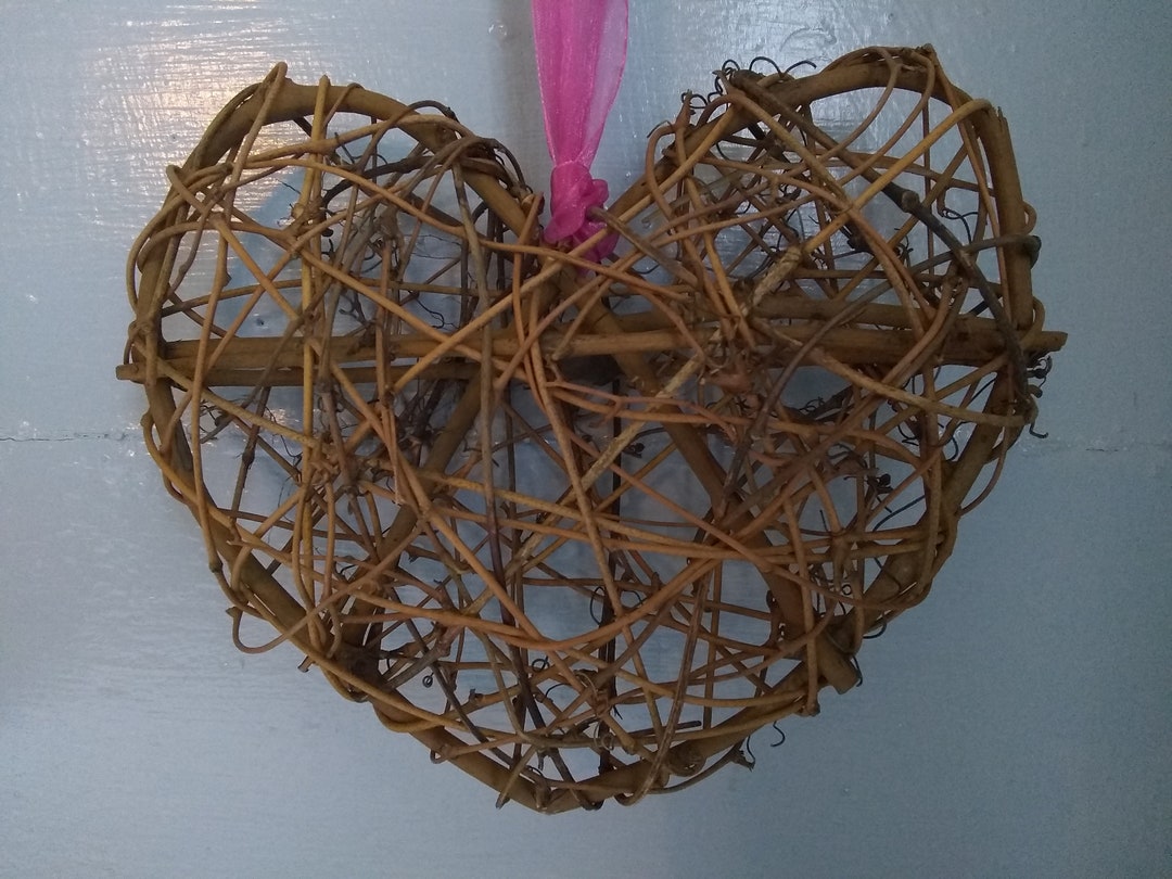 Heart Shaped Grapevine Wall Hanging Wall Decor Home Decor Rustic ...