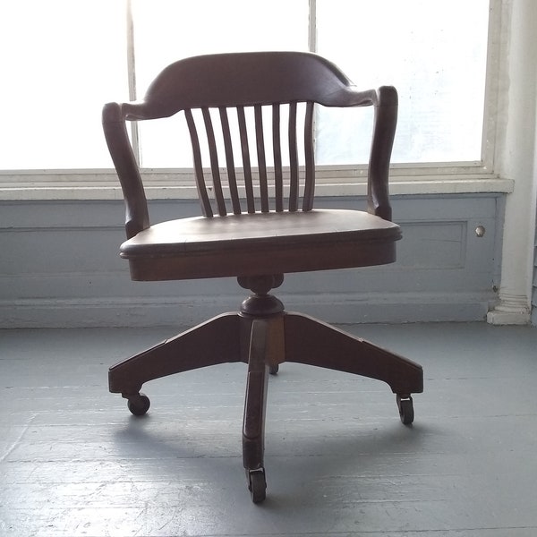 Bankers Chair - Etsy