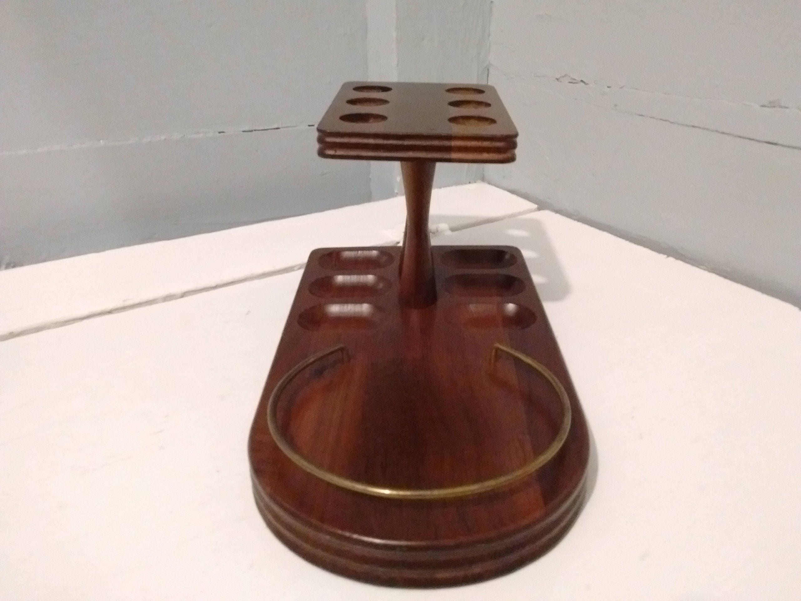 Vintage, Tobacco, Pipe Rack, Pipe Holder, Pipe Caddy, Pipe Display ...