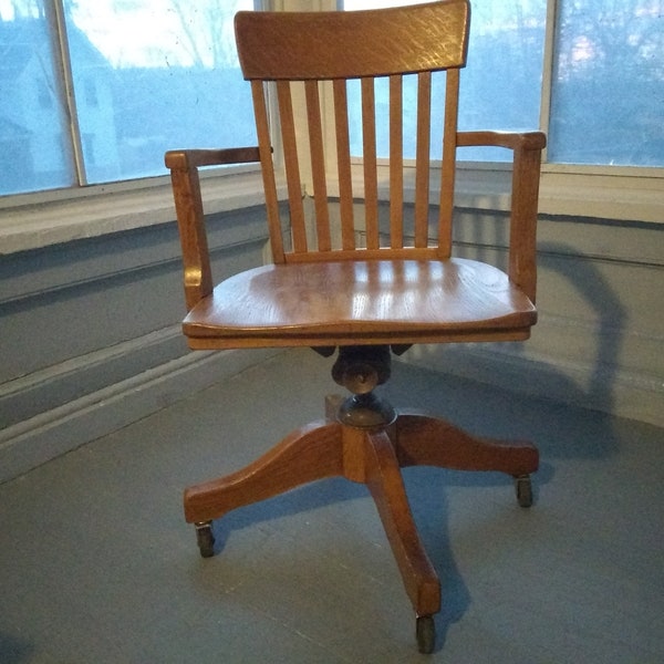 Bankers Chair - Etsy
