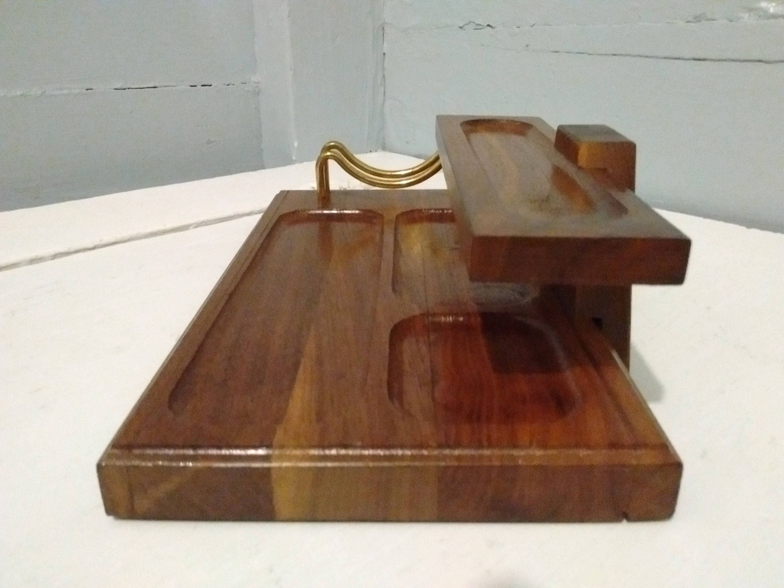 Vintage, Desk Organizer, Dresser Valet, Card Holder, Wallet Holder ...