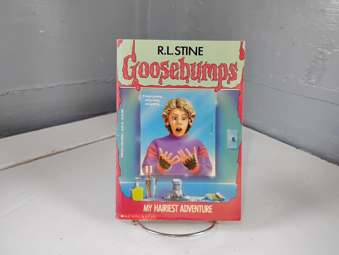 My Hairiest Adventure Number 26 Goosebumps R.L. Stine 1st Edition 90s ...