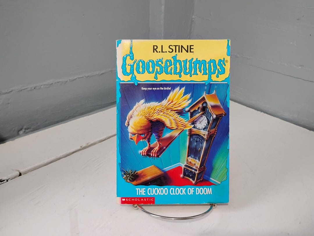 Goosebumps the Cuckoo Clock of Doom Number 28 R L Stine Horror 90s 1st ...