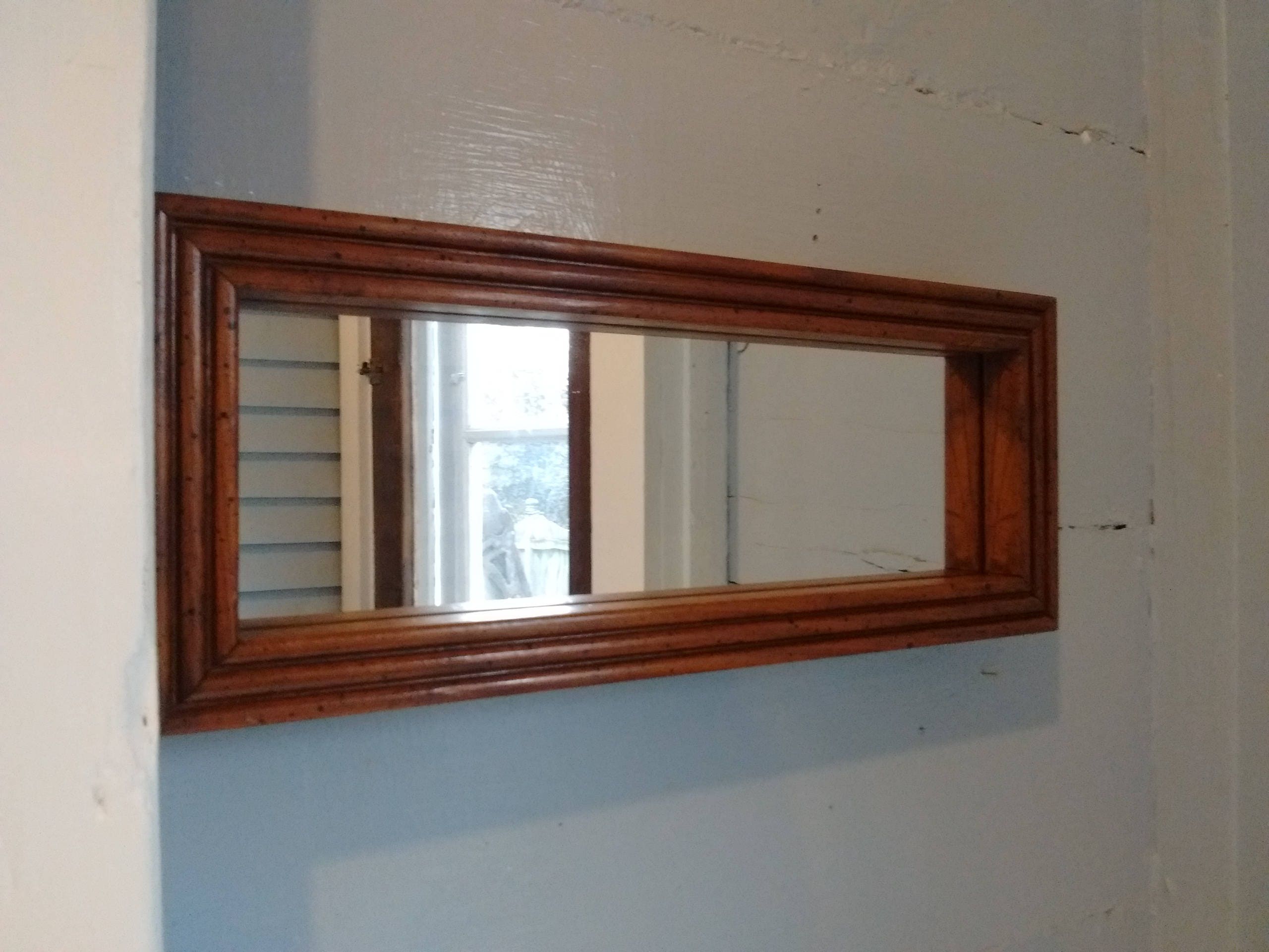 Vintage, Mirror, Small, Rectangle, Framed Mirror, Wall Mirror, Accent ...