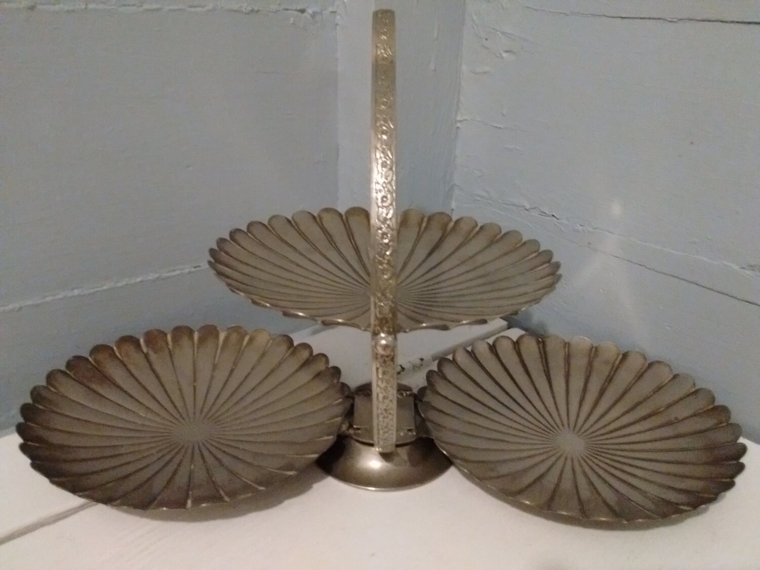 Serving Tray, Three Tier, Collapsable, Tea Party, Party Platter, Pastry ...