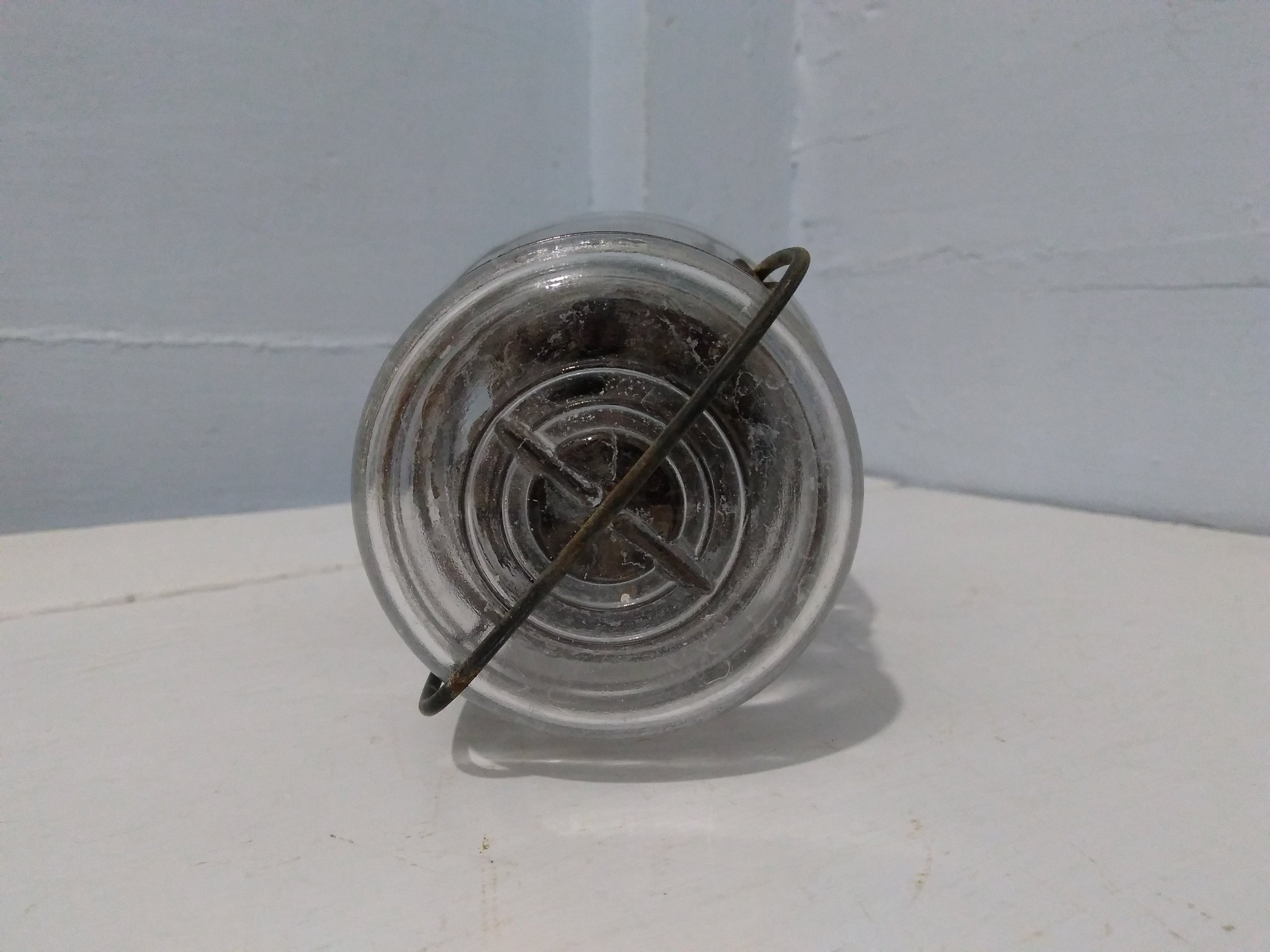 Vintage Foster Canning Jar Quart Size with Glass Lid and Wire Bail ...