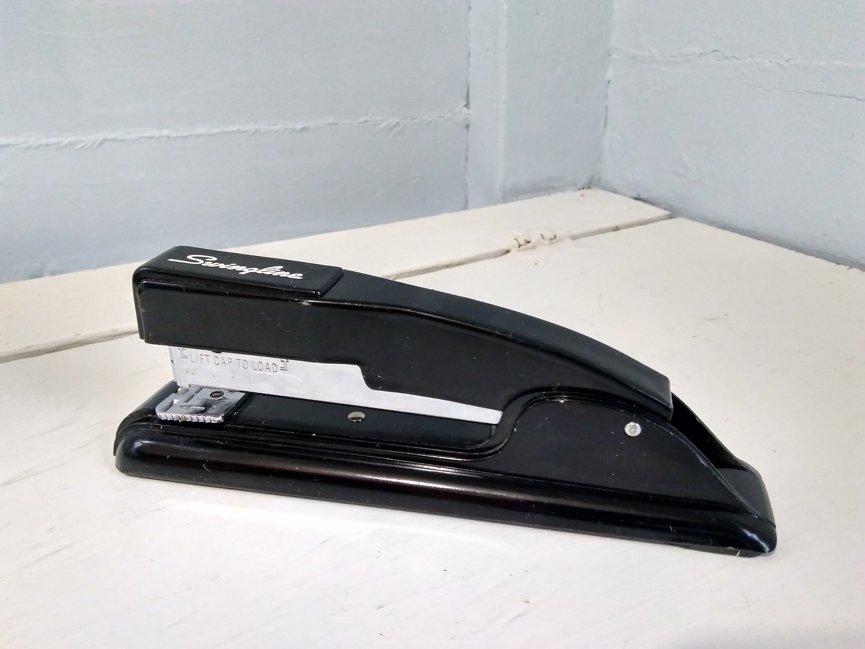 Vintage Swingline Stapler MidCentury Black Metal Office Stapler Office ...