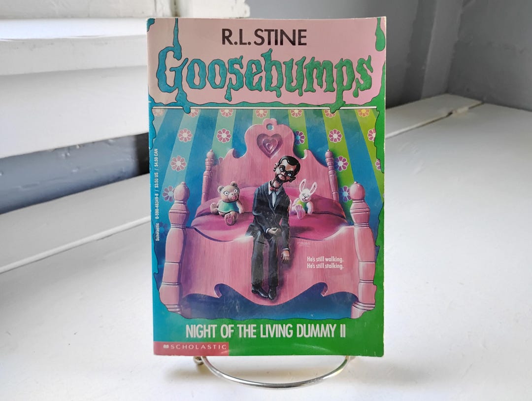 Goosebumps Night of the Living Dummy II Number 31 R.L. Stine 90s 1st ...