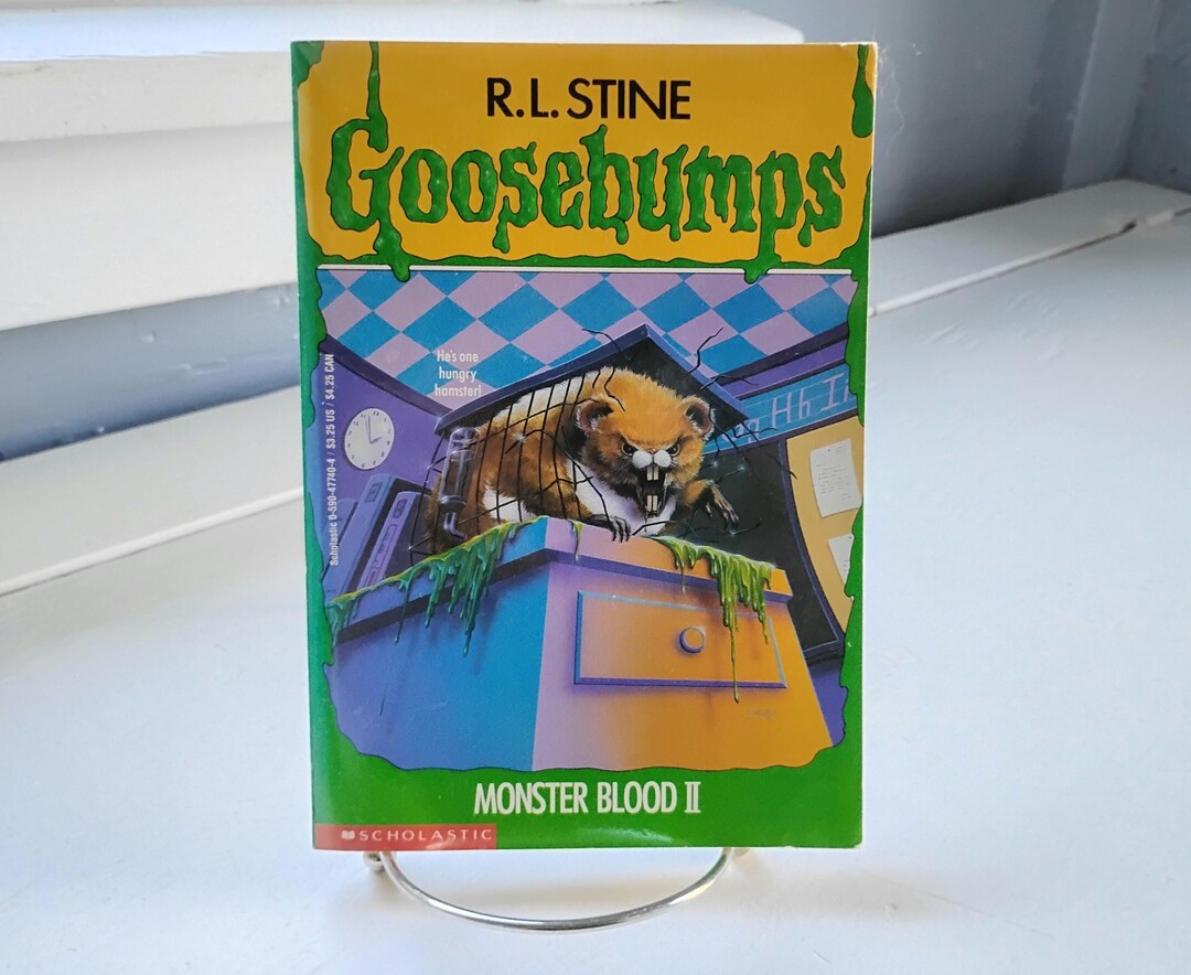 Monster Blood II Goosebumps Number 18 R.L. Stine 90s 1st Edition ...