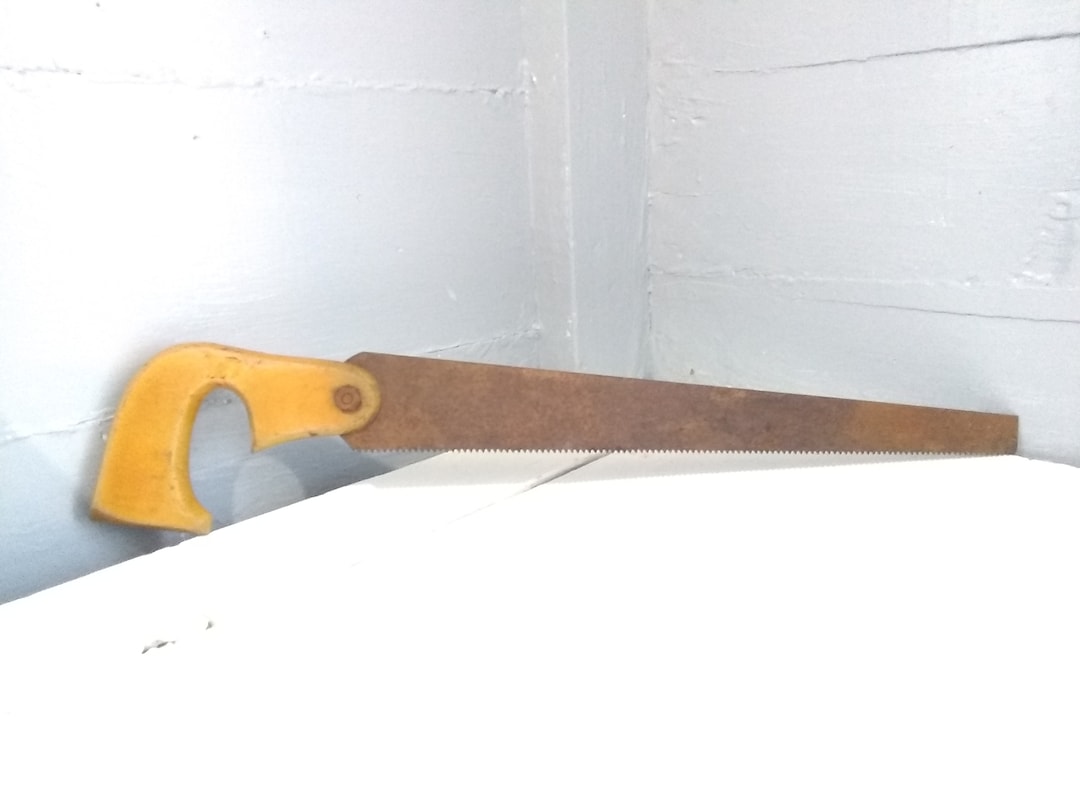 Vintage Key Hole Saw Hand Saw Old Tools Cutting Tools Hand Tools Wood ...