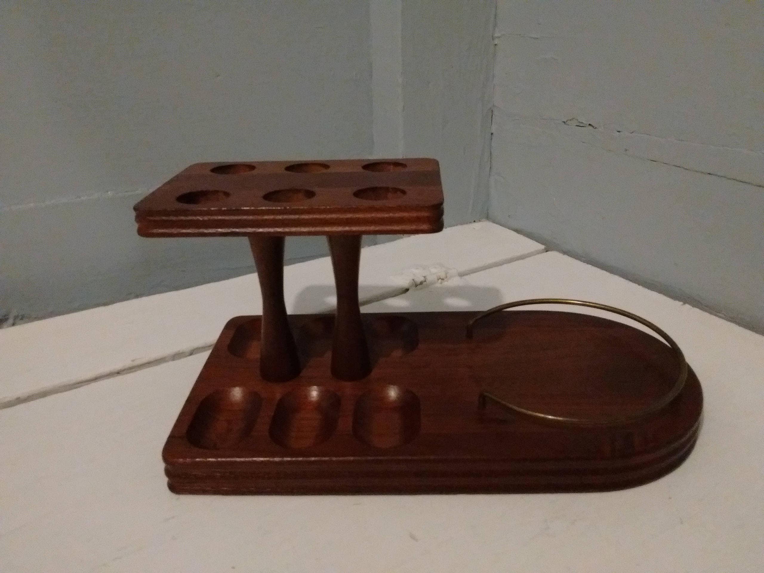 Vintage, Tobacco, Pipe Rack, Pipe Holder, Pipe Caddy, Pipe Display ...