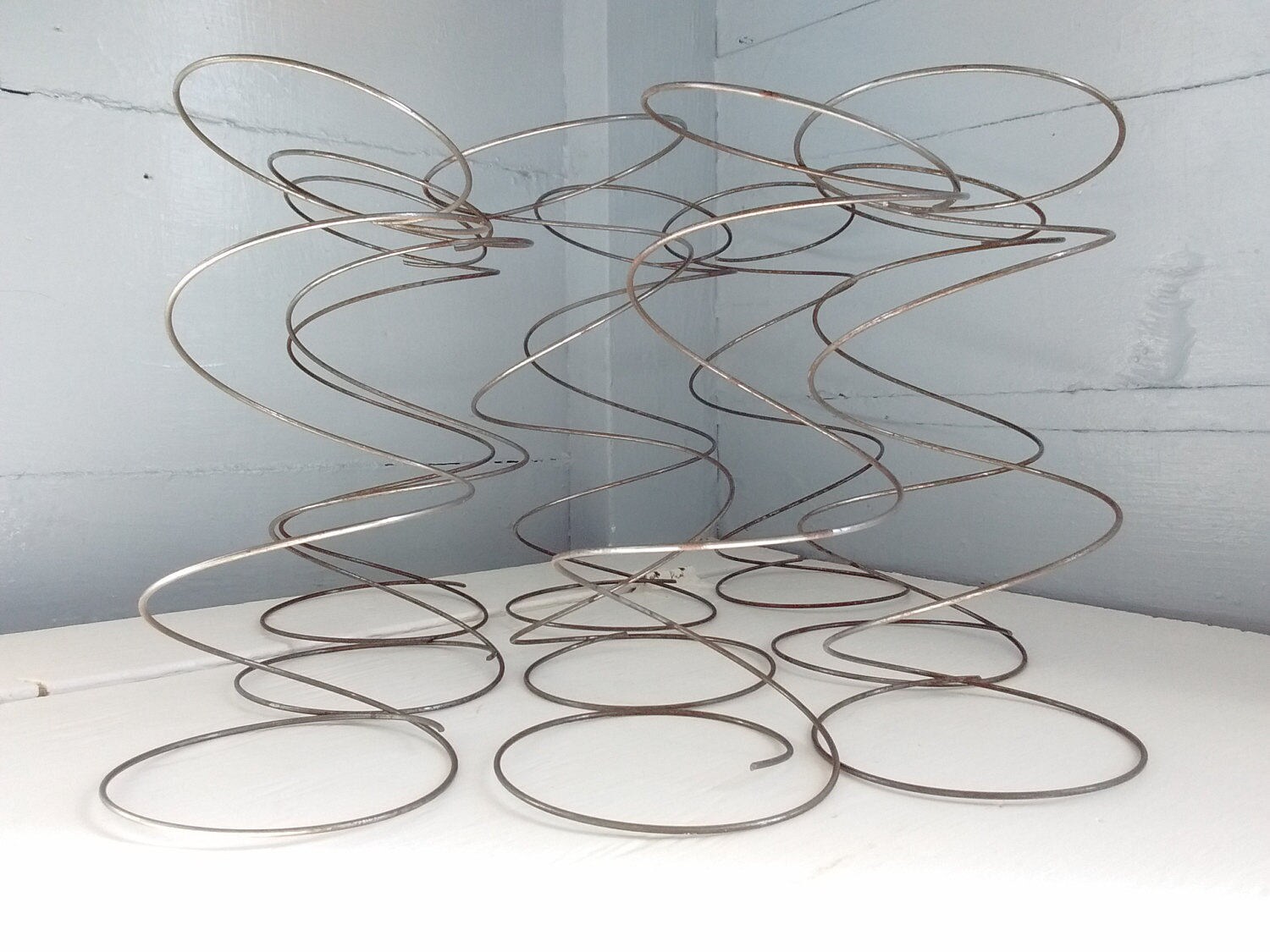 Lot of 9, Vintage, Springs, Upholstery Springs, Furniture Springs, Coil ...