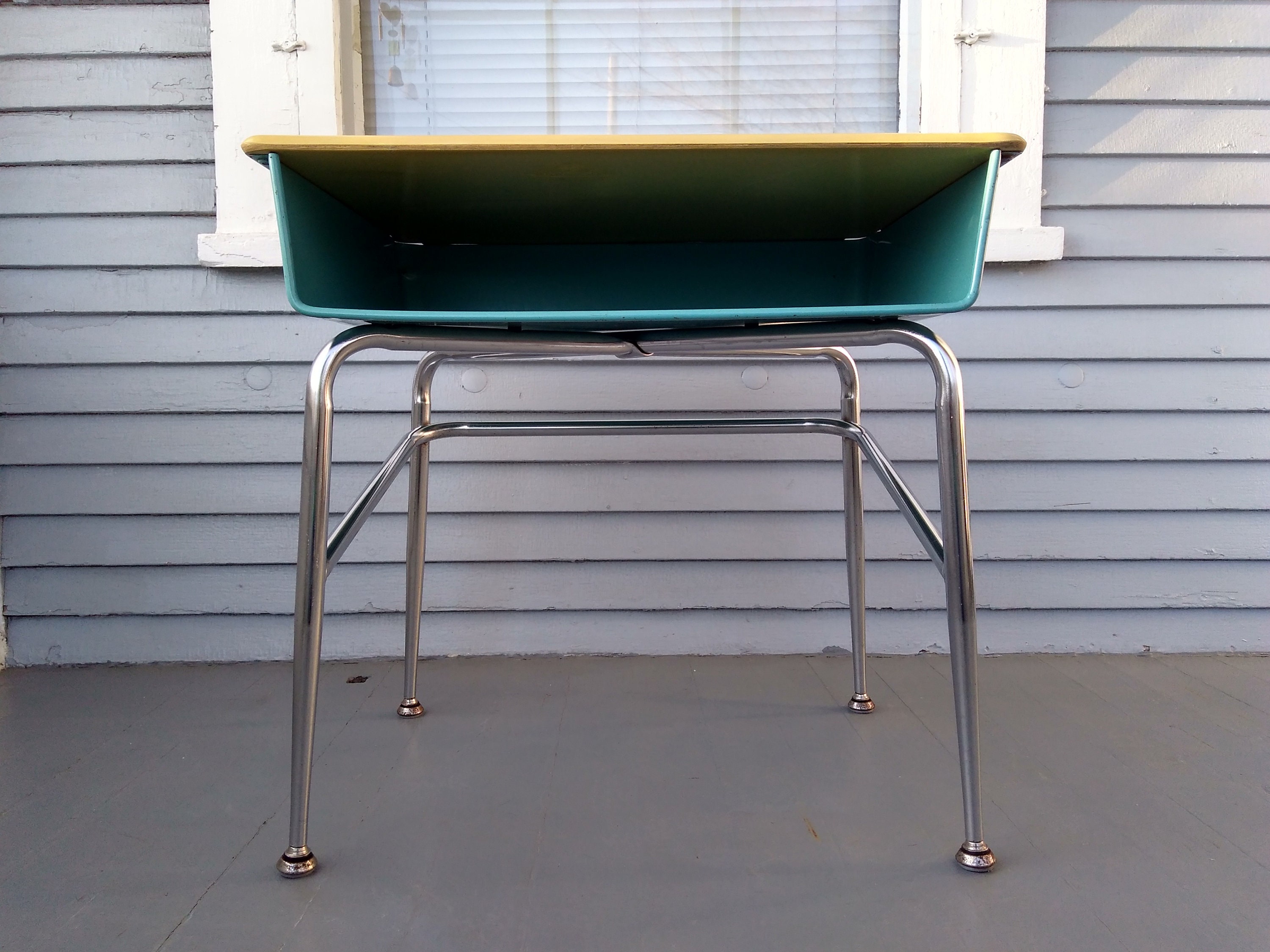 Vintage Kids Desk School Desk Childs Desk Heywood Wakefield MidCentury ...