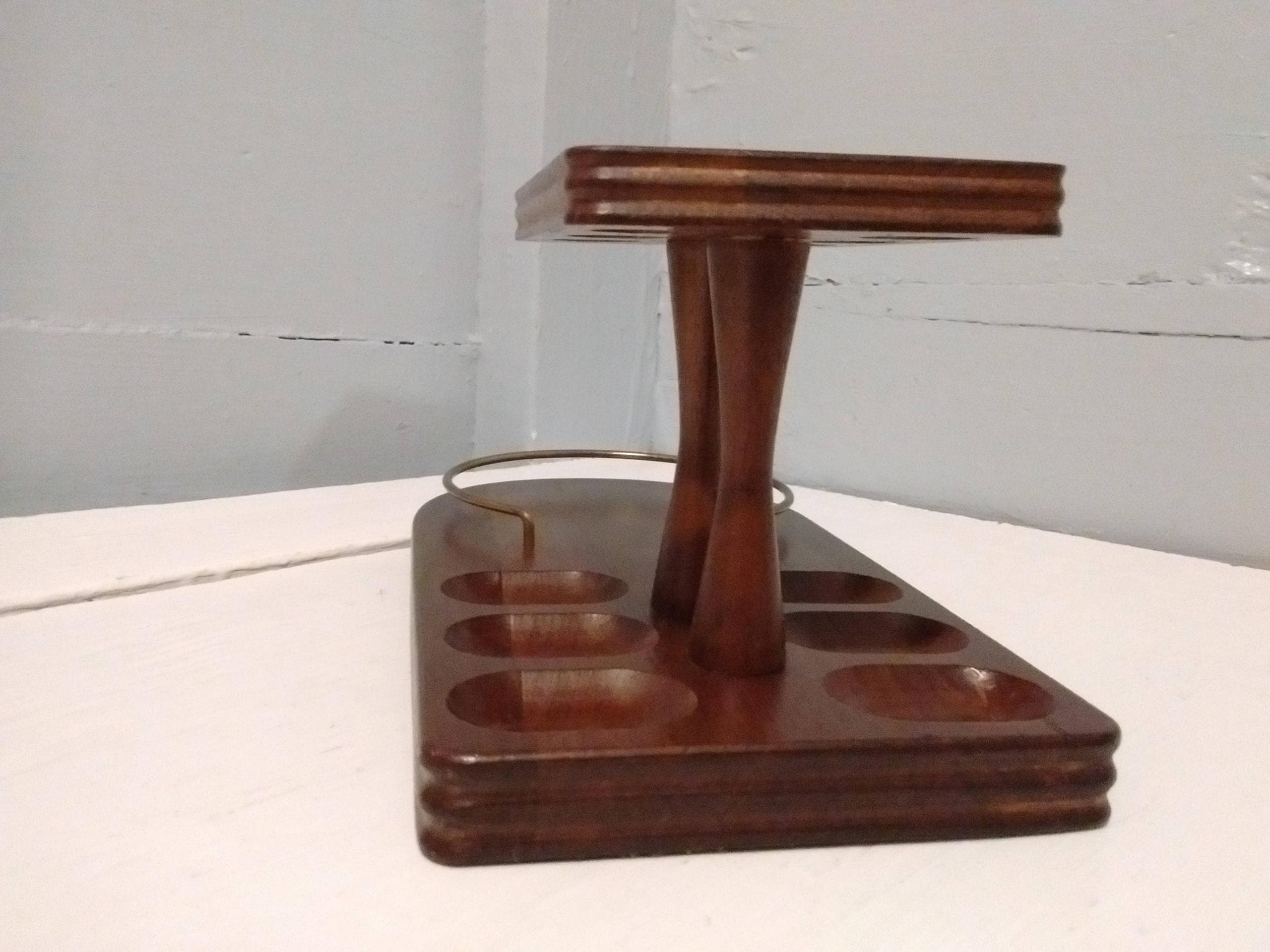 Vintage, Tobacco, Pipe Rack, Pipe Holder, Pipe Caddy, Pipe Display ...