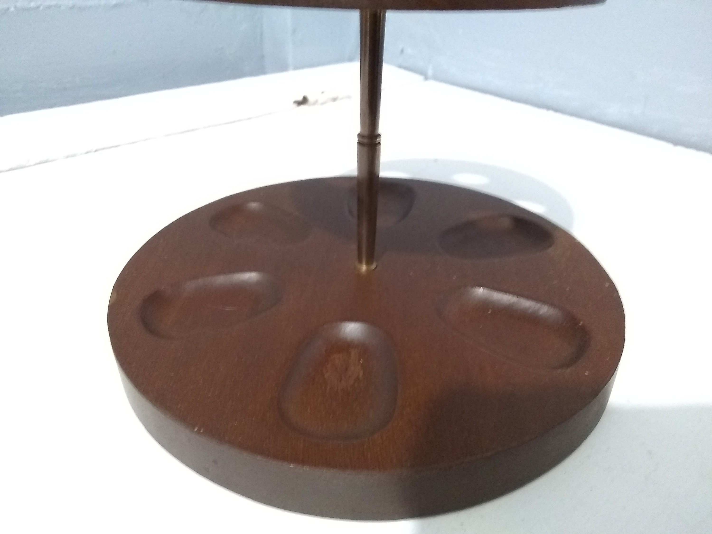 Vintage Tobacco Pipe Stand Rack Wood Pipe Holder Pipe Caddy Pipe ...