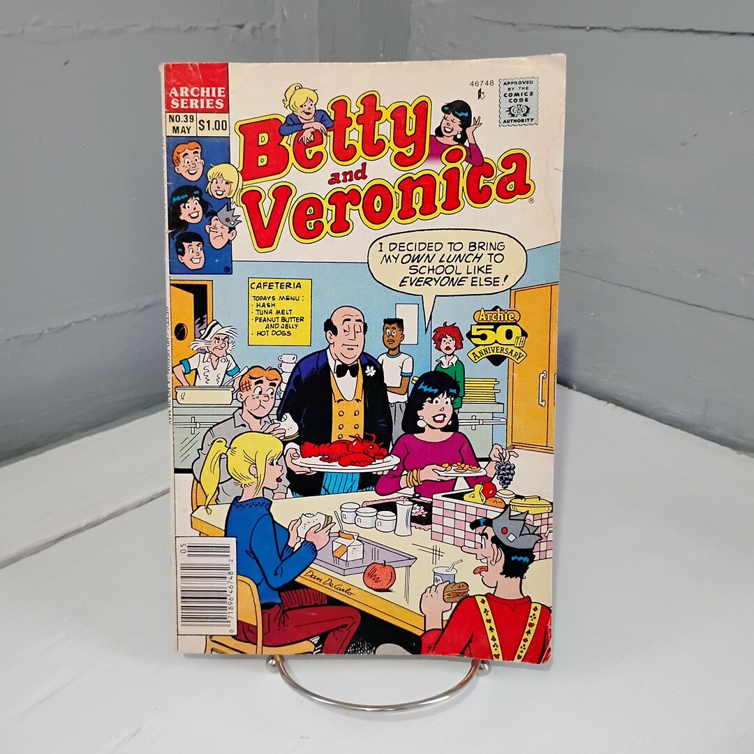1991 Betty and Veronica Comic Book, Volume 2 No. 39 - Etsy