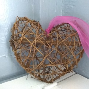 Heart Shaped Grapevine Wall Hanging Wall Decor Home Decor Rustic ...