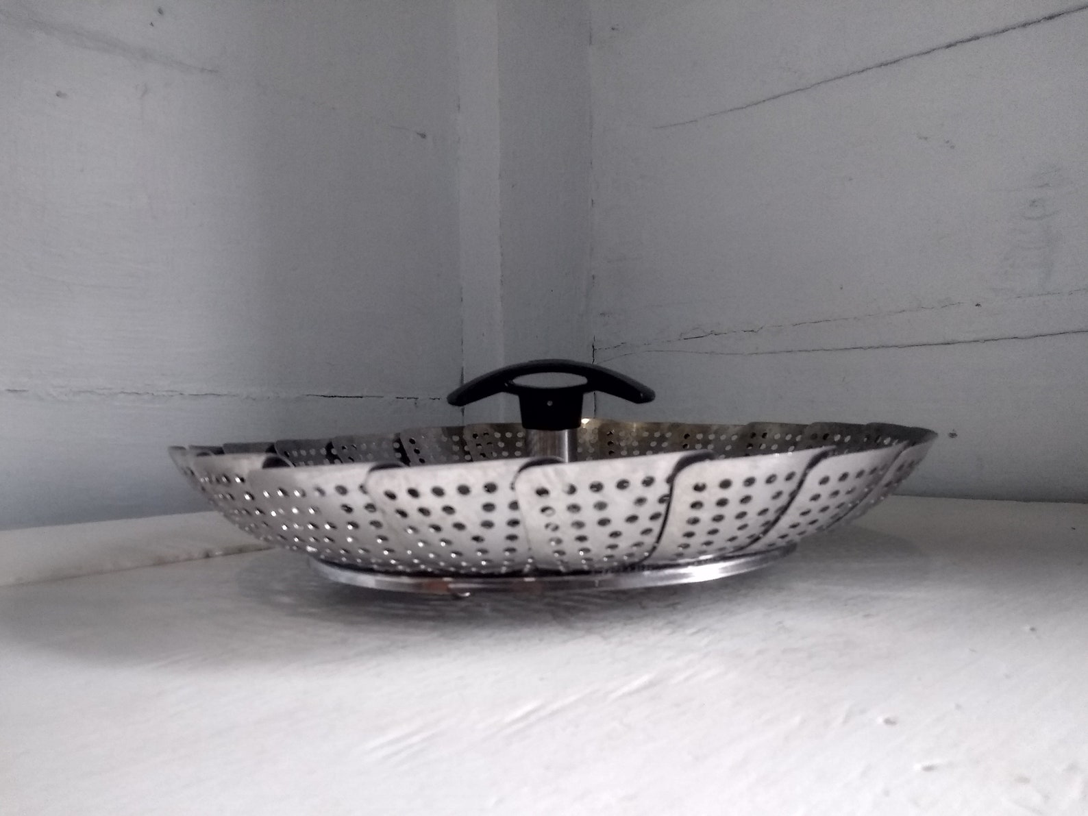 Vintage Metal Collapsible Vegetable Strainer Steamer Kitchen | Etsy