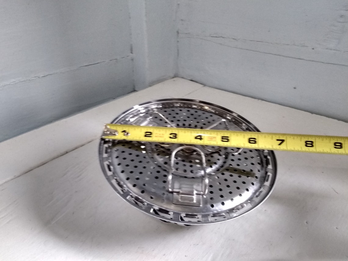 Vintage Metal Collapsible Vegetable Strainer Steamer Kitchen - Etsy