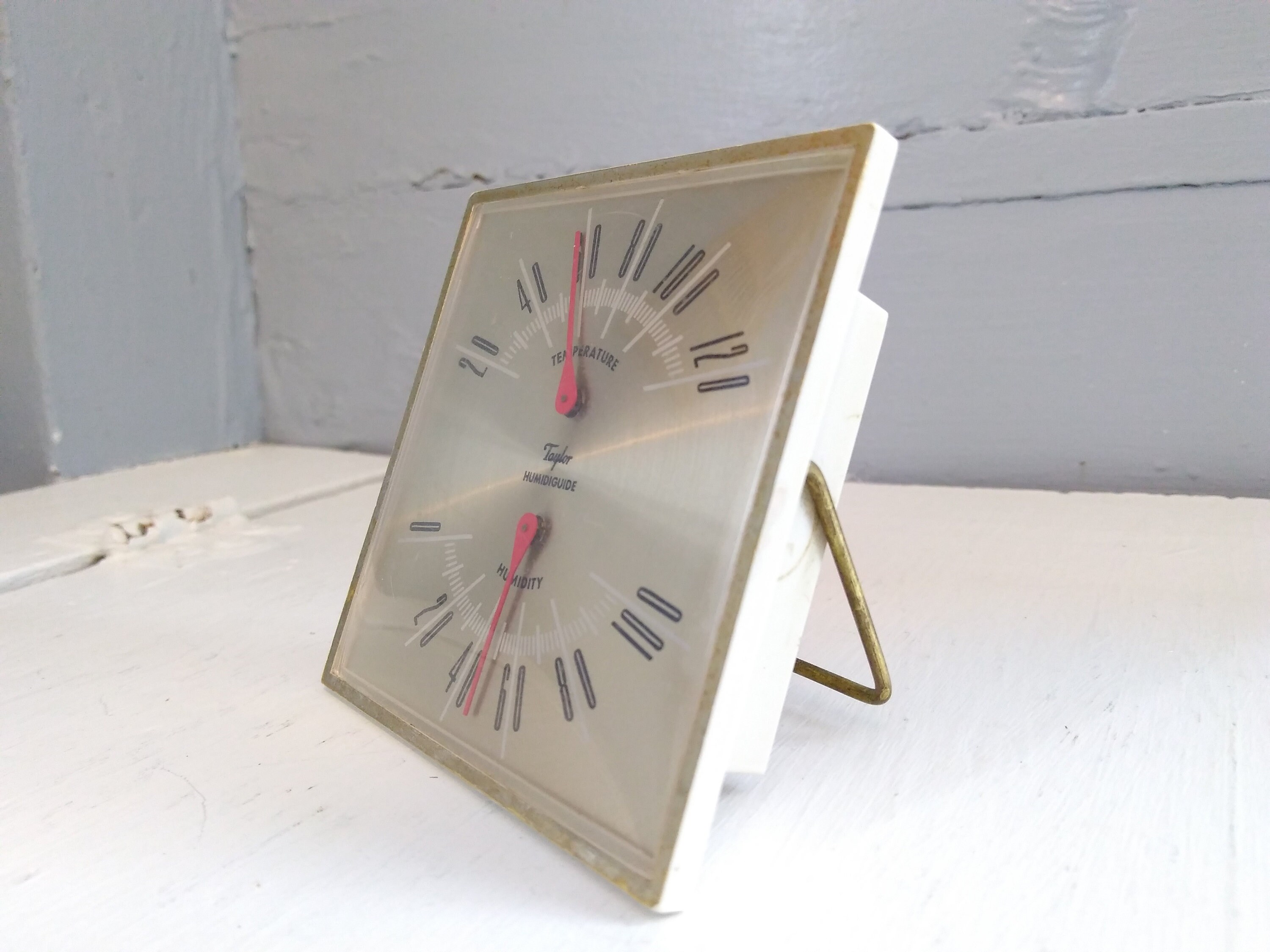 MidCentury Taylor Instruments Desktop Weather Station Thermometer ...