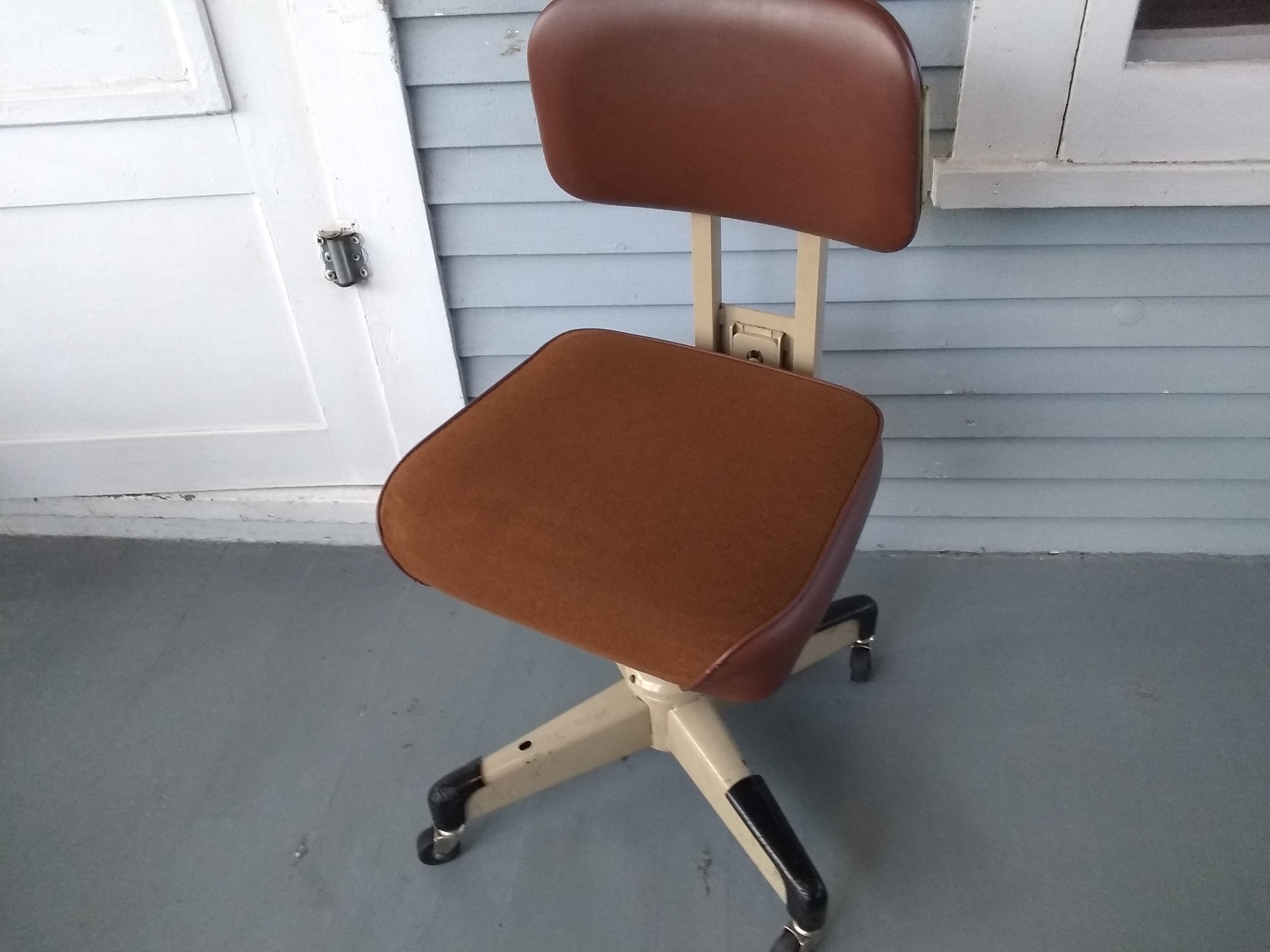 Office Chair Desk Chair Industrial Vintage MidCentury Modern Metal ...