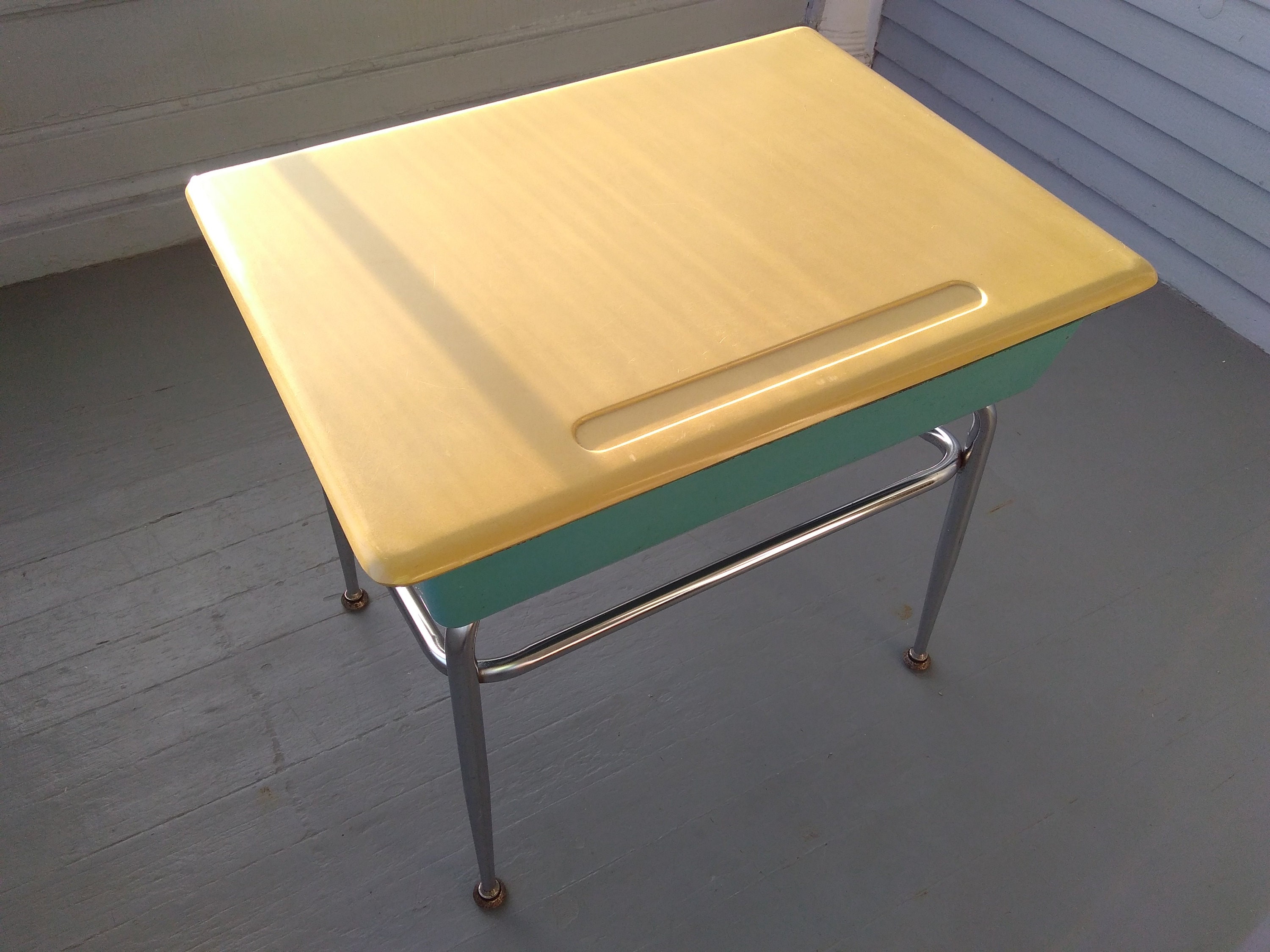 Vintage Kids Desk School Desk Childs Desk Heywood Wakefield MidCentury ...