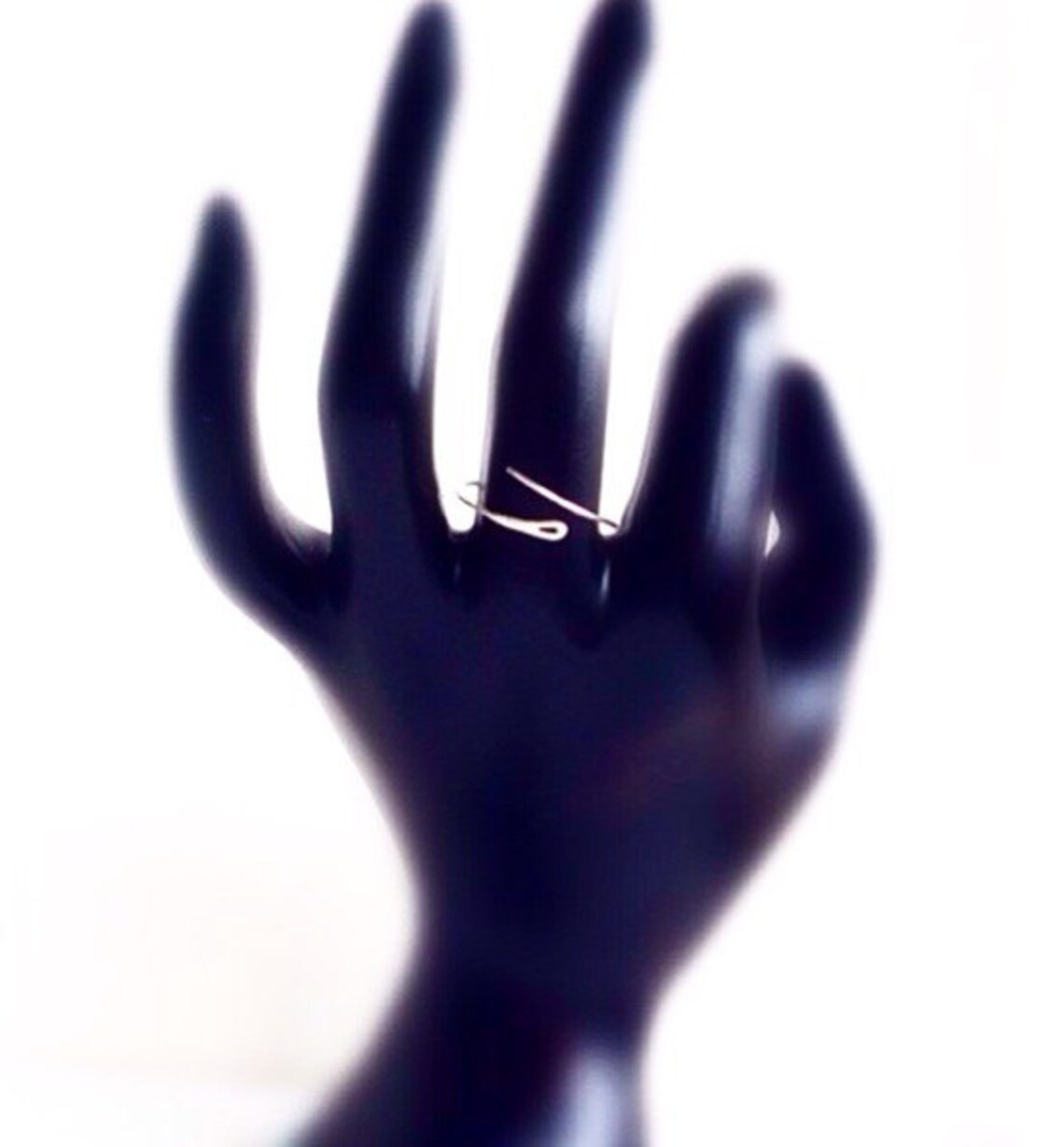 Sterling Silver Needle Ring Stitch Ring Sewing Wrap Ring - Etsy