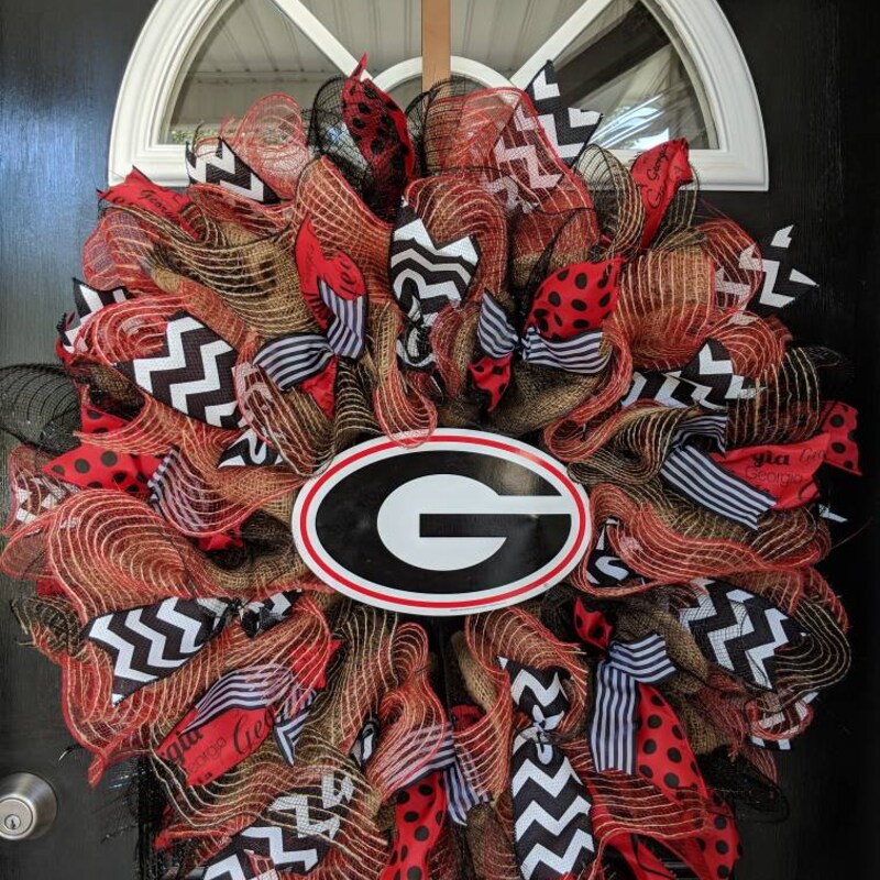 Uga Wreath - Etsy