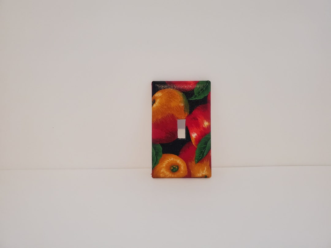 Apple Light Switch Plate and Outlet Cover for Kitchen - Etsy