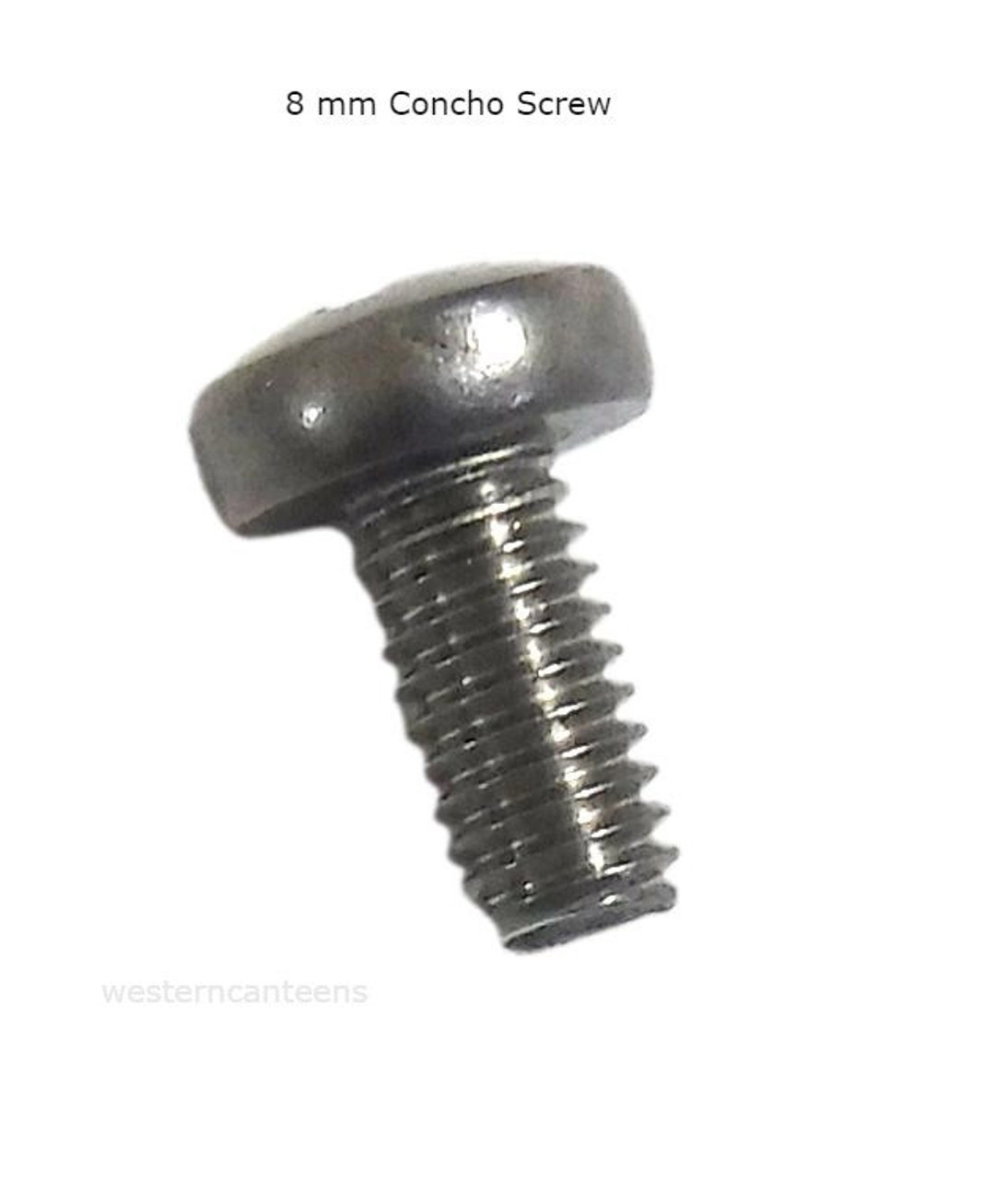 Concho Screw 5mm, 6mm, 8mm, 10mm, 12mm, & 14 Mm Post - 10 Pack - Etsy