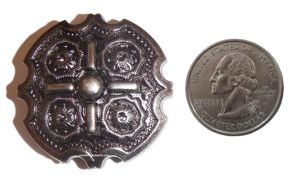 Crown Imperial Concho Antique Silver Concho Size 1 1/2" C195 - Etsy