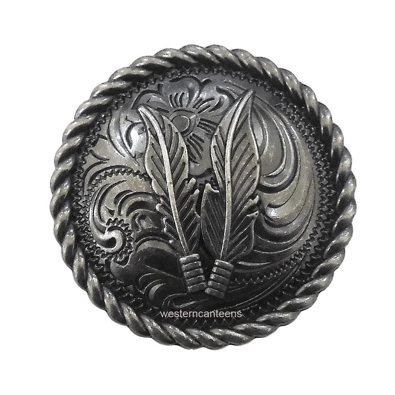 Round Conchos - Etsy