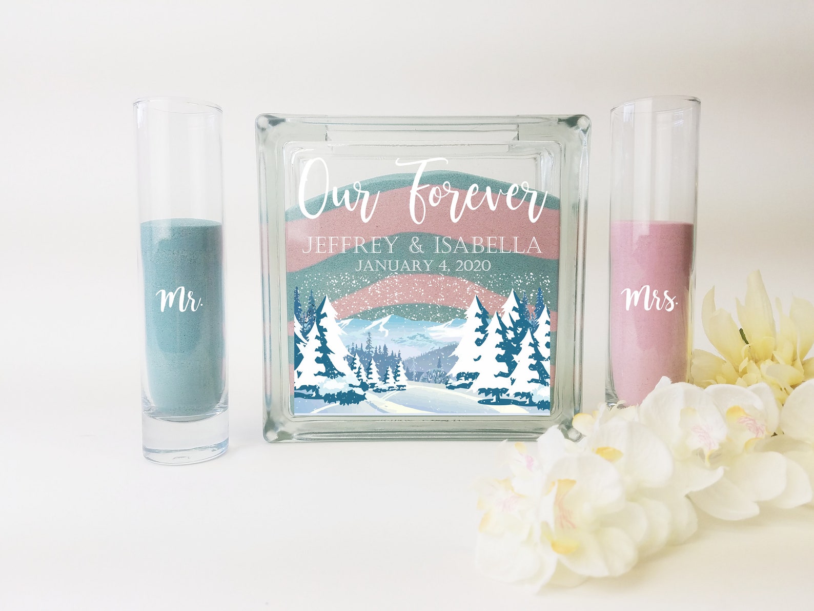 Sand Ceremony Set Unity Sand Ceremony Set With Lid Unity | Etsy