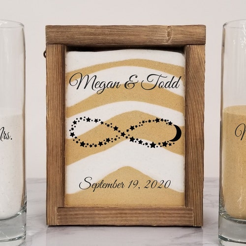 Beach Wedding Sand Ceremony Set Rustic Unity Sand Ceremony - Etsy