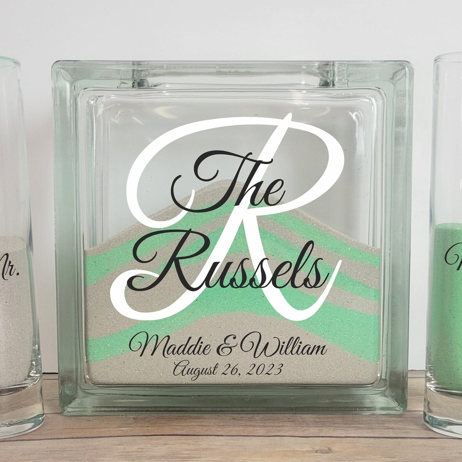 Unity Sand Ceremony Kit, Unity Candle Alternative, Sand Set for Beach ...