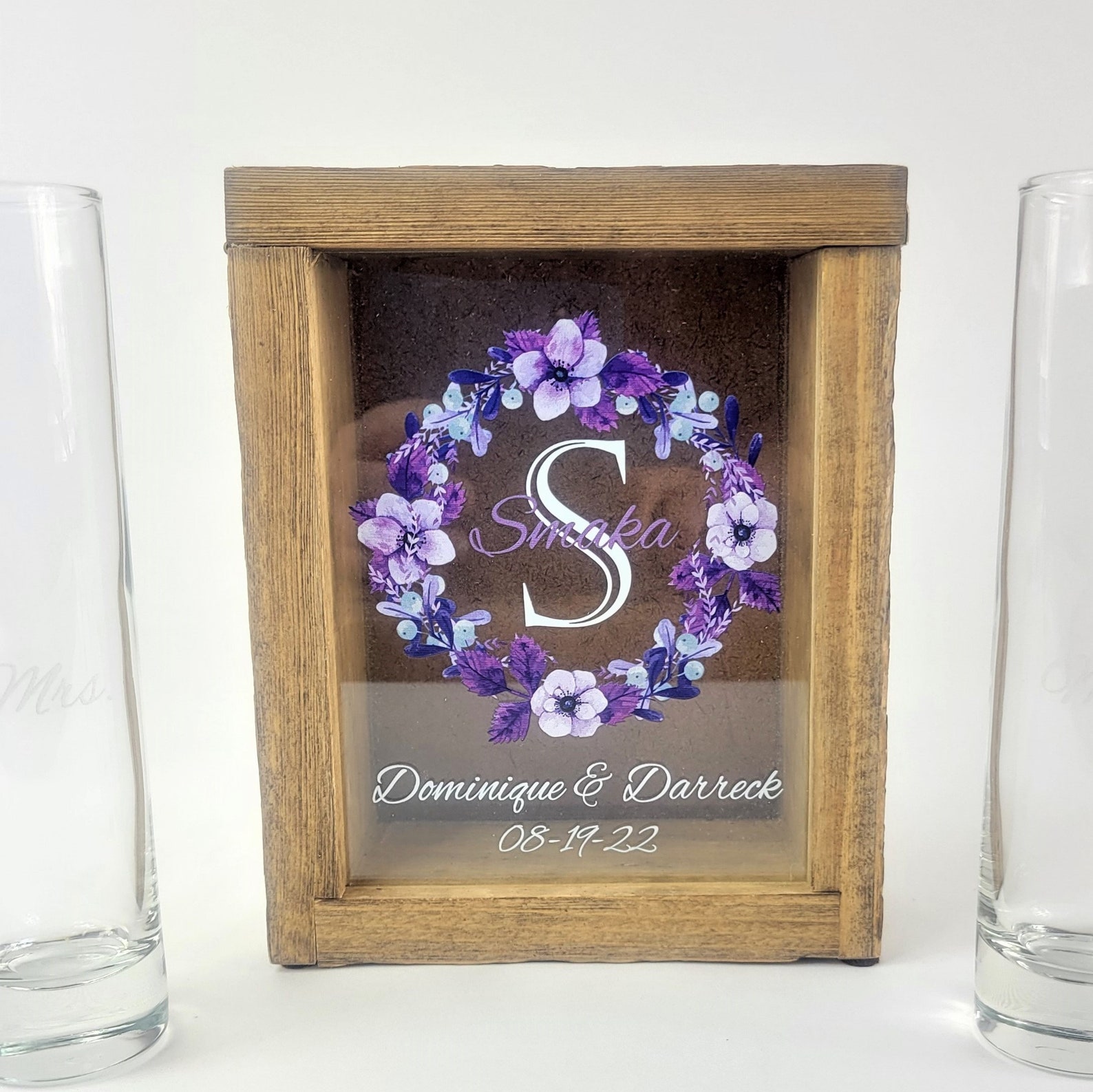 Unity Sand Kit for Wedding Rustic Sand Ceremony Shadow Box - Etsy