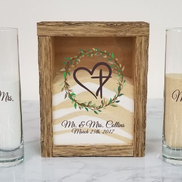 Sand Ceremony Shadow Box - Etsy