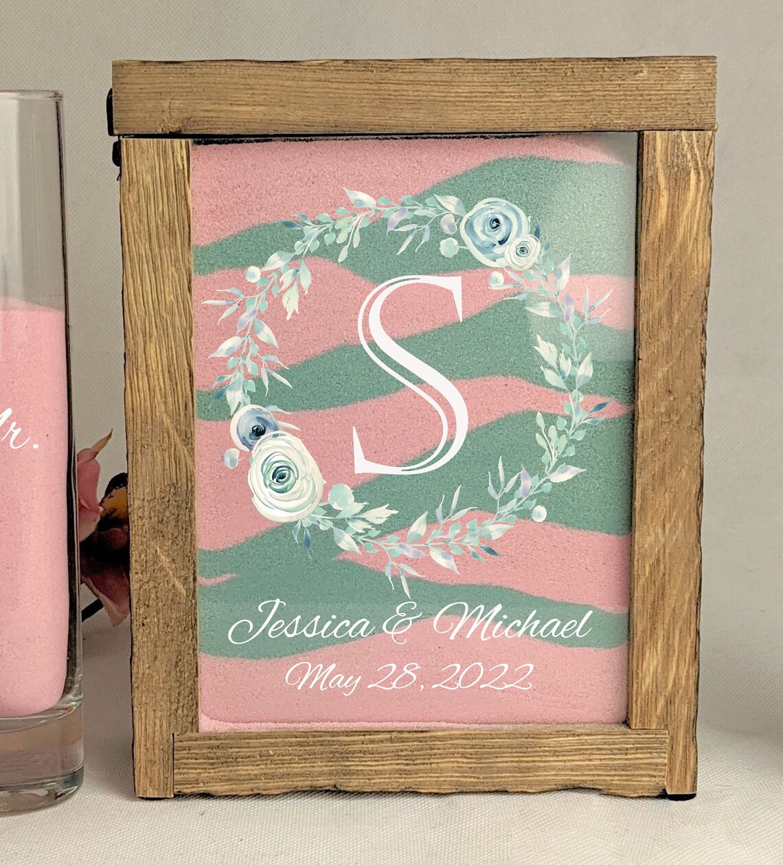 Rustic Barn Wood Unity Sand Ceremony Shadow Box Set Unity - Etsy