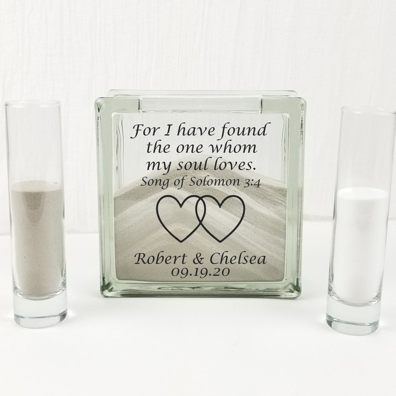 Unity Sand Set Wedding Sand Set Unity Sand Ceremony Set - Etsy
