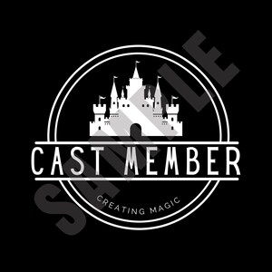 Cast Member Magic Kingdom Download Digital File SVG/PNG/JPG - Etsy