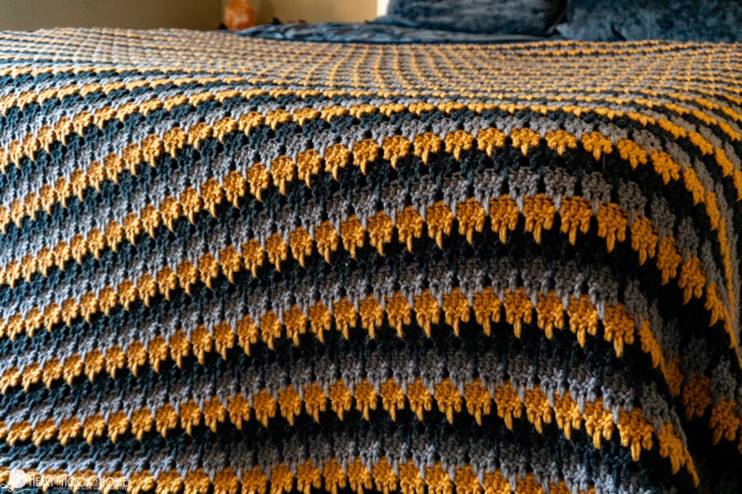 Meadowlark Blanket *** CROCHET PATTERN *** - Etsy
