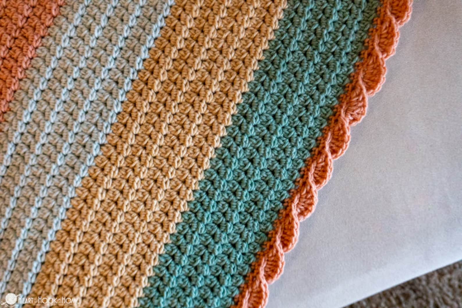 Pique-a-boo Baby Blanket ***CROCHET PATTERN*** - Etsy